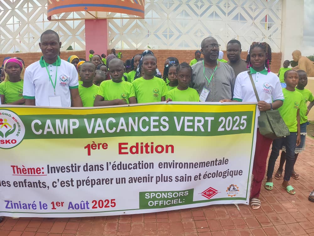 Camp Vacances vert 2025 : à Ziniaré, des enfants s’initient à l ...